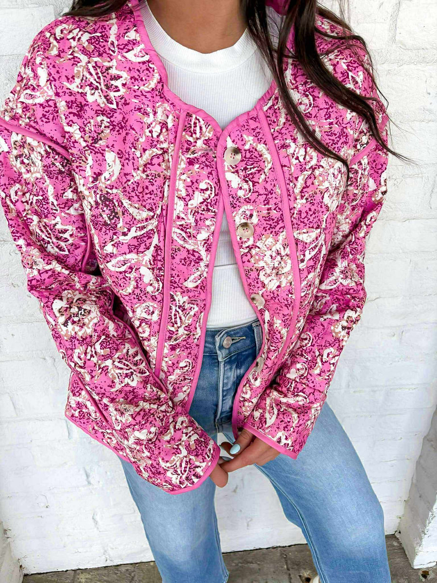 Secrets Are Hidden Pink Jacket – Shop Shoetique